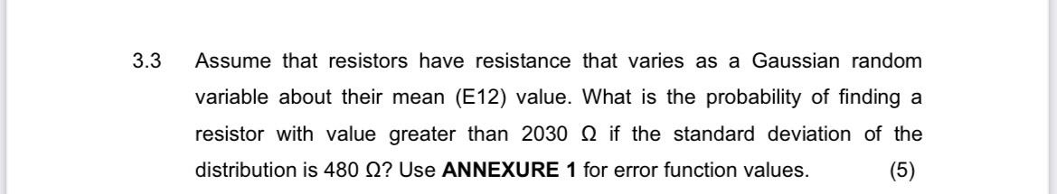 Solved Assume that resistors have resistance that varies as | Chegg.com