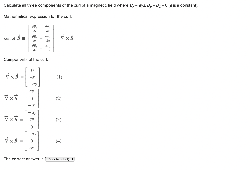 Solved Let the current density at all points in a certain | Chegg.com