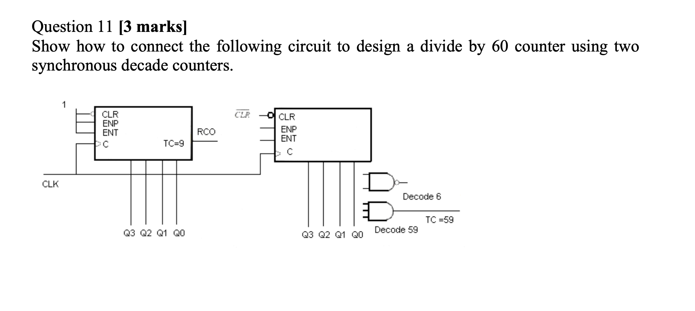 Solved Question 13 [3 marks Use one 2x1 multiplexer and as | Chegg.com