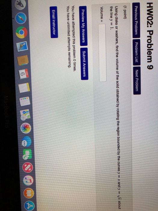Solved HW02: Problem 9 Previous Problem Problem List Next | Chegg.com