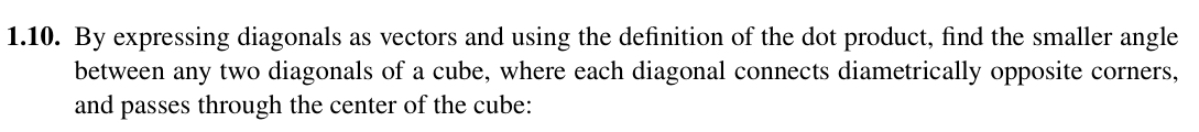 Solved 10. By expressing diagonals as vectors and using the | Chegg.com