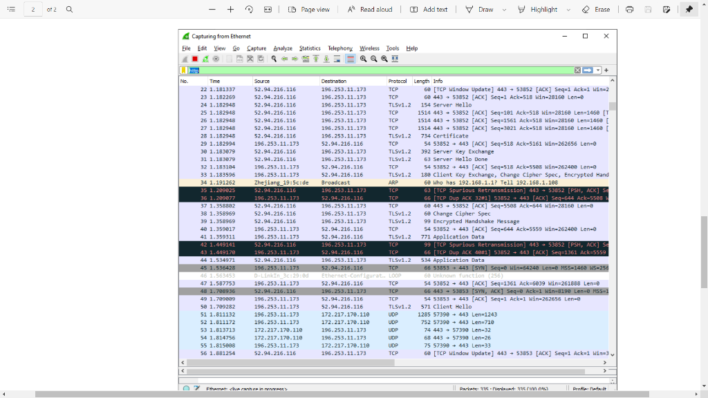 Solved Part 2 – Wireshark Packet Sniffer – 50 Marks Given | Chegg.com