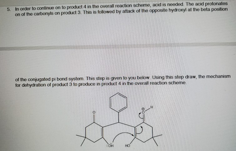 Solved 1. The structure of dimedone is given below. Draw | Chegg.com