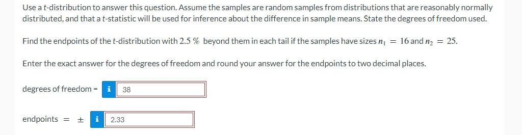 Solved Use a t-distribution to answer this question. Assume | Chegg.com