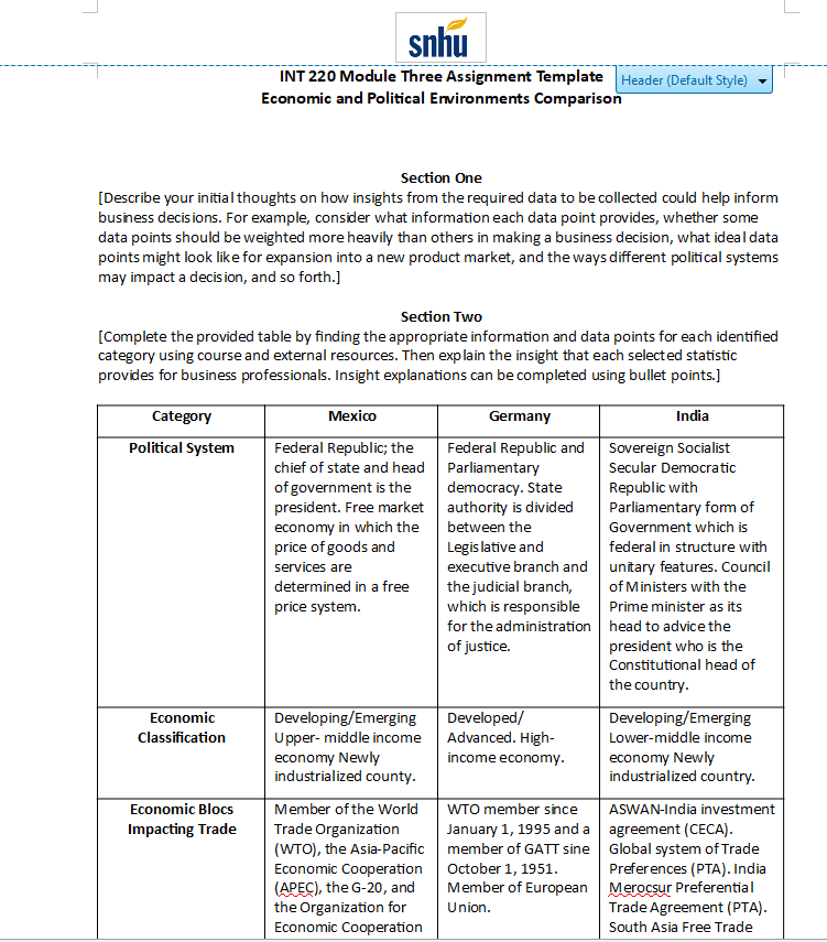 Solved Section One [Describe your initial thoughts on how | Chegg.com