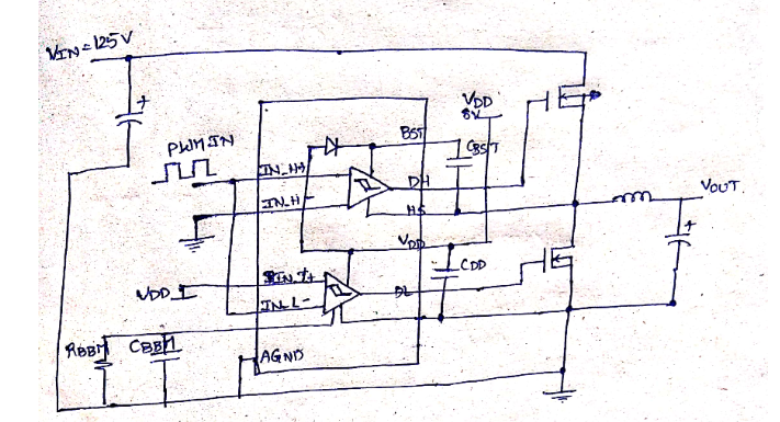 I am trying to design/build the gate driver circuit | Chegg.com