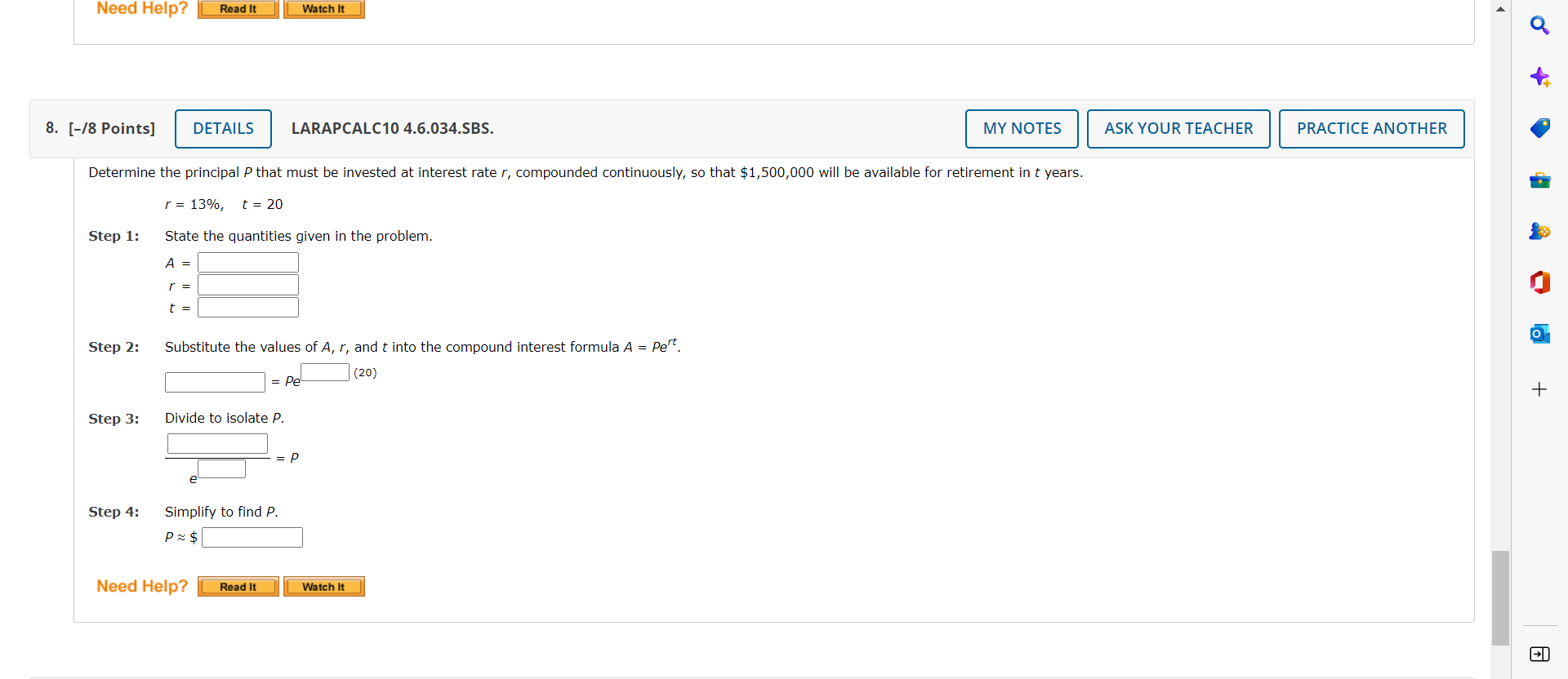 Solved State the quantities given in the problem. Substitute | Chegg.com