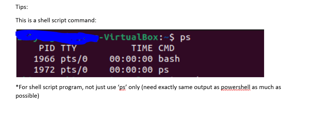 Solved #Linux Operating System #Powershell #Bash shell | Chegg.com