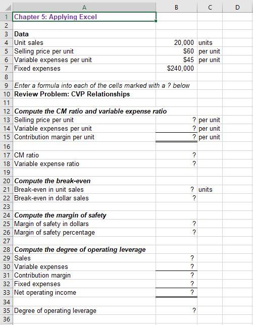 Solved Required information The Chapter 5 Form worksheet is | Chegg.com