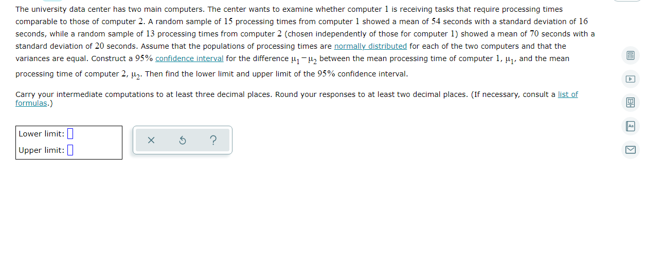 Solved The university data center has two main computers. | Chegg.com