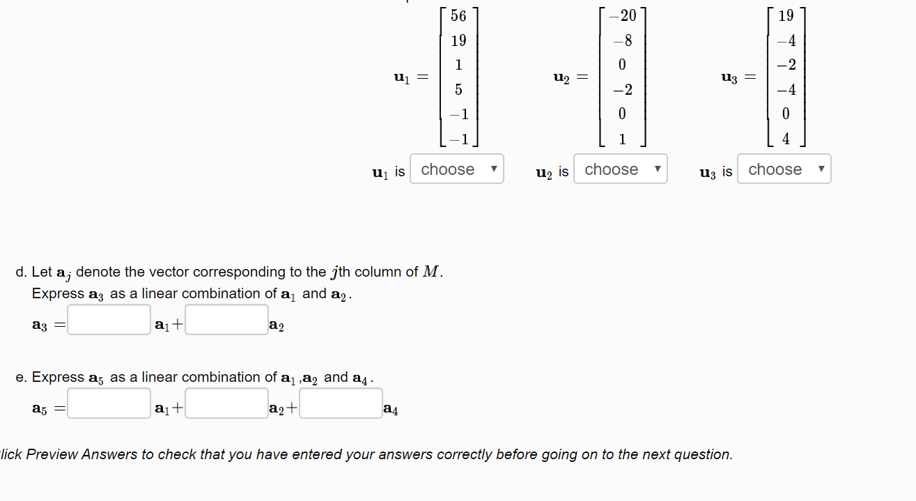 Solved Problem 3. (5 points) Consider the matrix 3 -3 -15 15 | Chegg.com