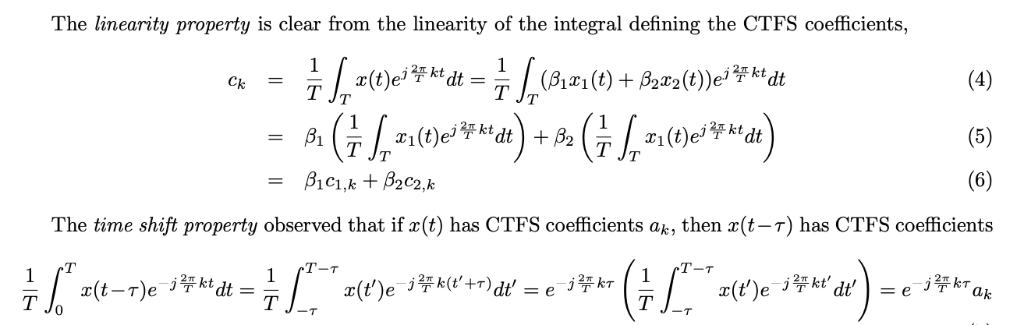1. Find the CTFS coefficients of the periodic signal | Chegg.com
