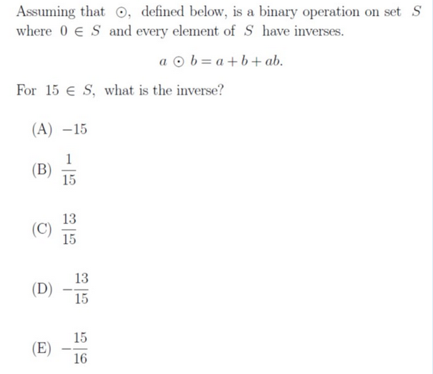 Solved Assuming that o, defined below, is a binary operation | Chegg.com