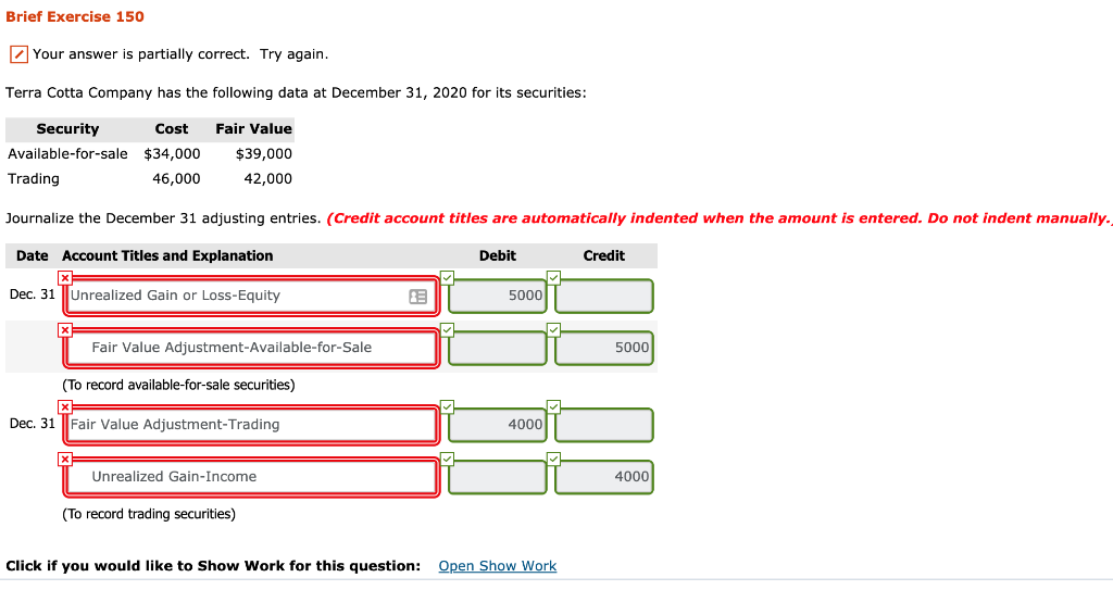 Solved Brief Exercise 147 a-b (Part Level Submission) Cash | Chegg.com
