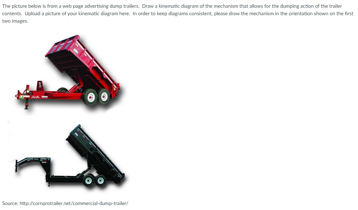 Solved The picture below is from a web page advertising dump | Chegg.com