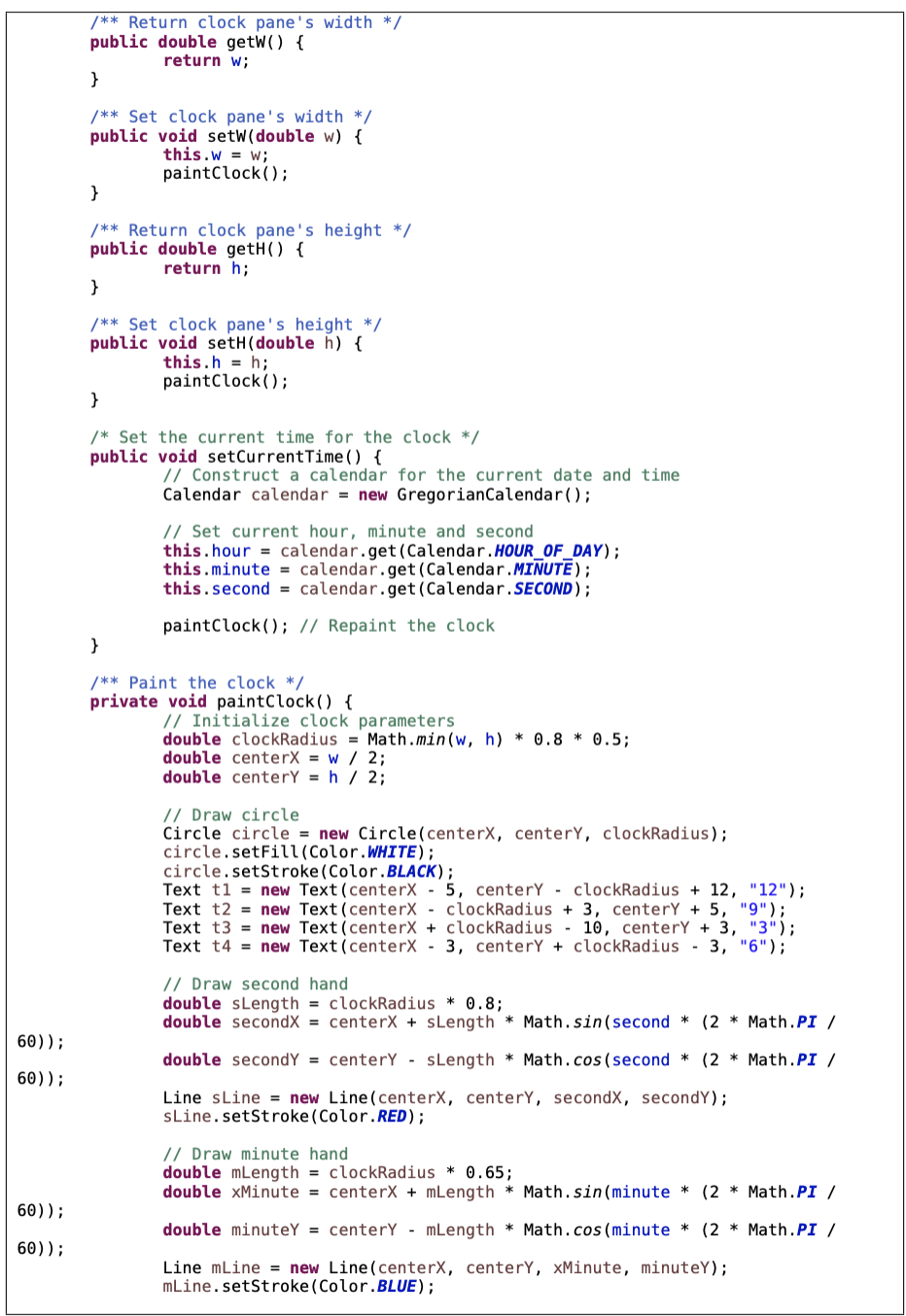 Solved import java.util. Calendar; import java.util. | Chegg.com