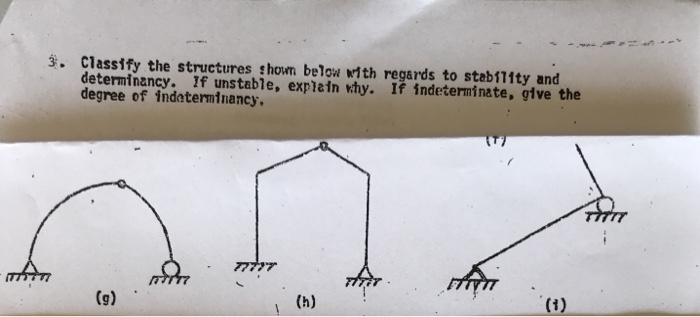 Solved 3. Classify the structures showm below with regards | Chegg.com