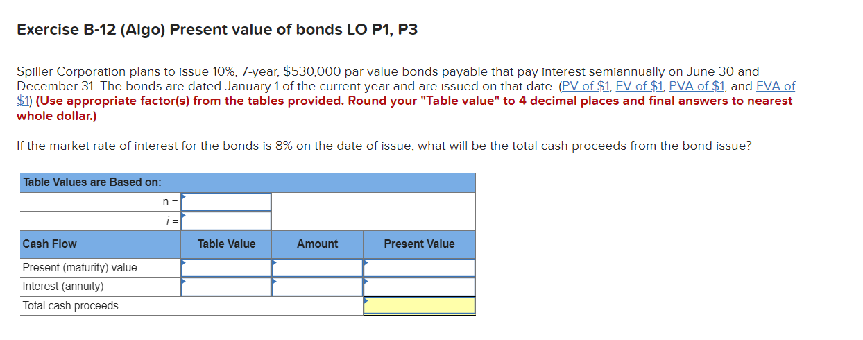 Solved Exercise B-10 (Algo) Present values of annuities LO | Chegg.com