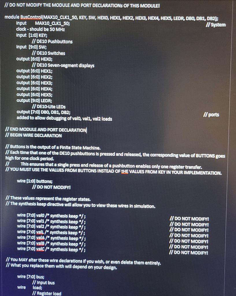 Solved I am tasked with creating a Verilog code that | Chegg.com