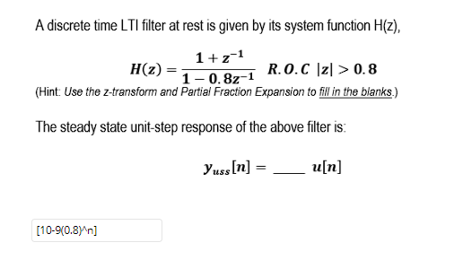 Solved COURSE: Digital Signal ProccessingNote: I solved the | Chegg.com