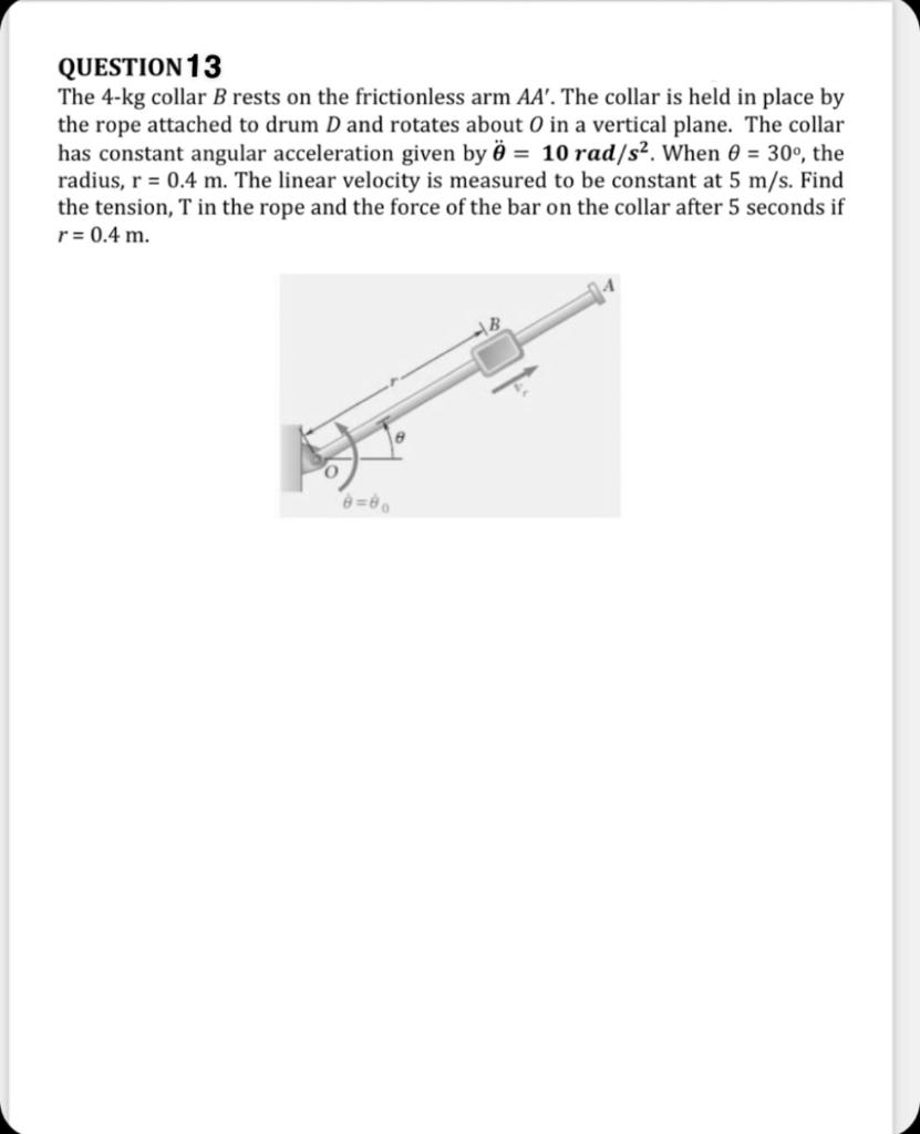 Solved A 20 kg block shown below is released from rest when | Chegg.com