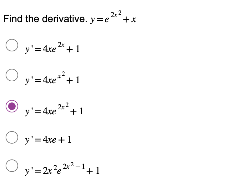 Solved Find the derivative. | Chegg.com
