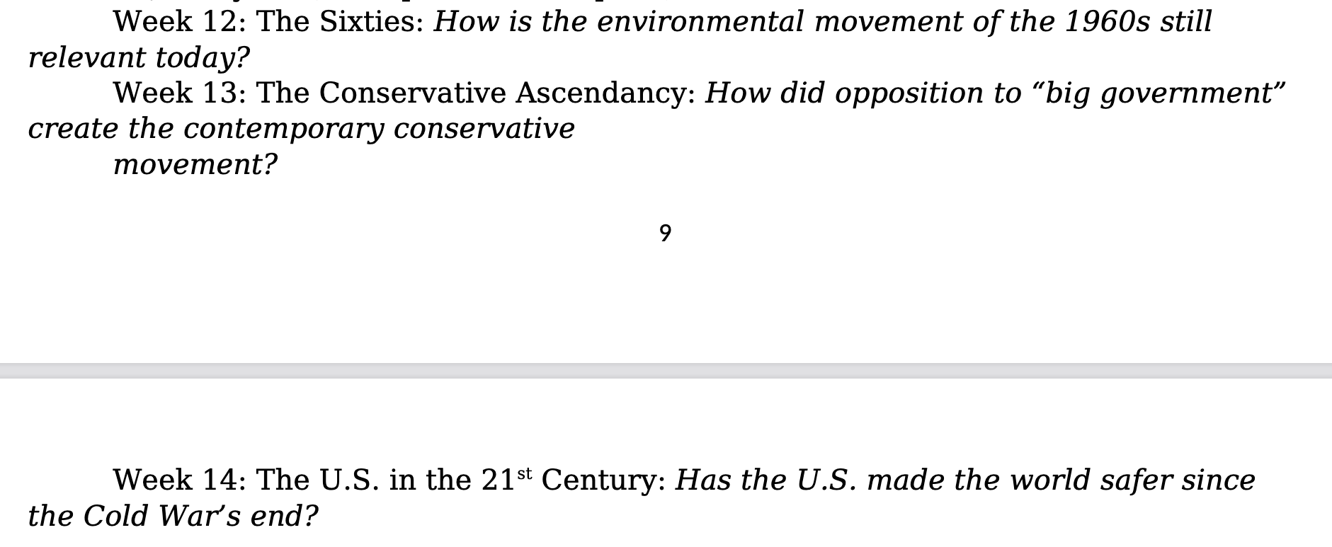 Solved Week 12: The Sixties: How is the environmental | Chegg.com