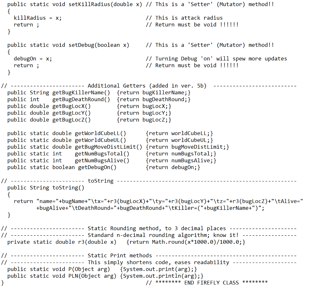 Around Line 138, insert the code (the method content) | Chegg.com