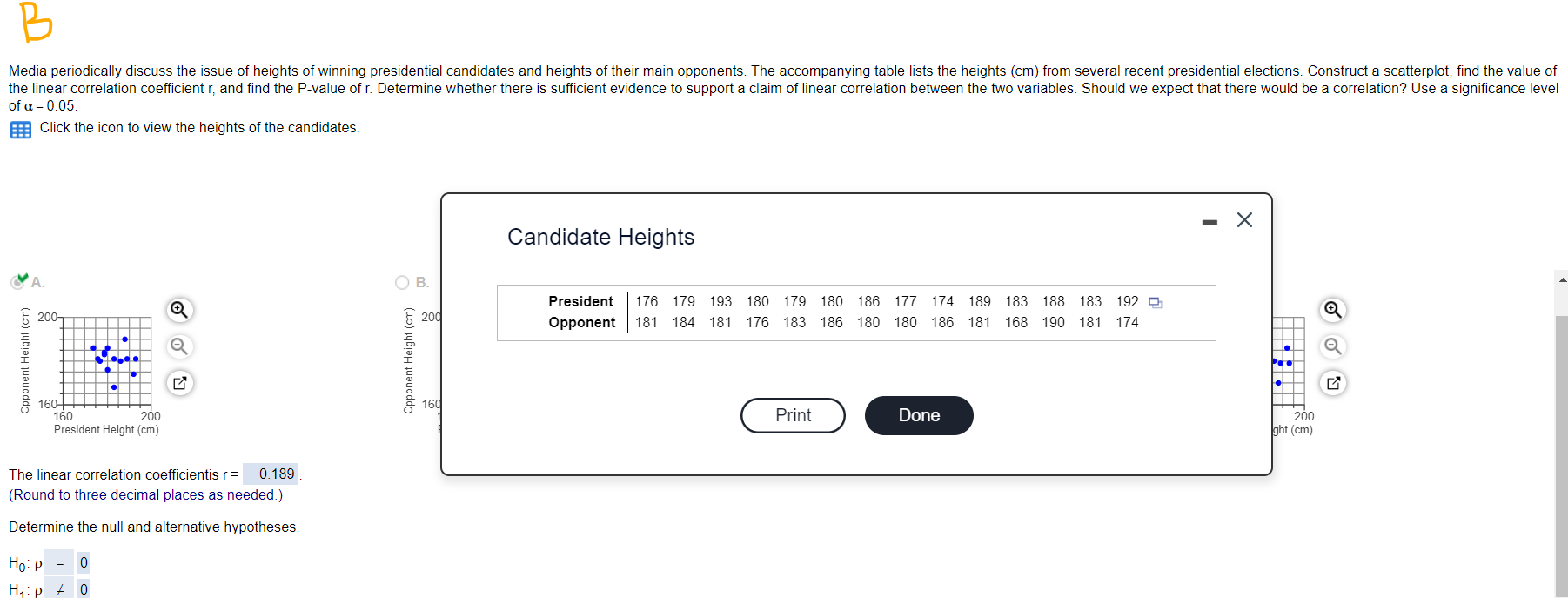Solved correlation between the number of chirps in 1 minute | Chegg.com