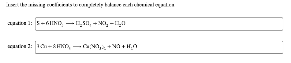 Solved A balanced reaction equation must have the same | Chegg.com