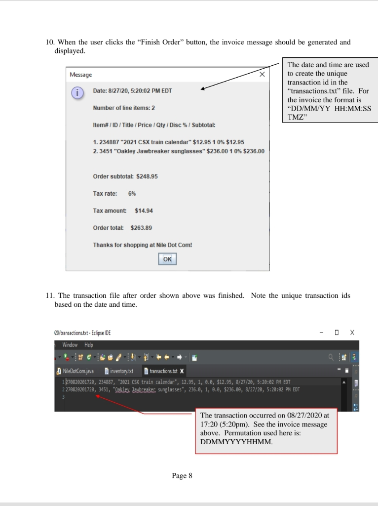 Solved Develop A Java Program That Creates A Standalone Gui 9353