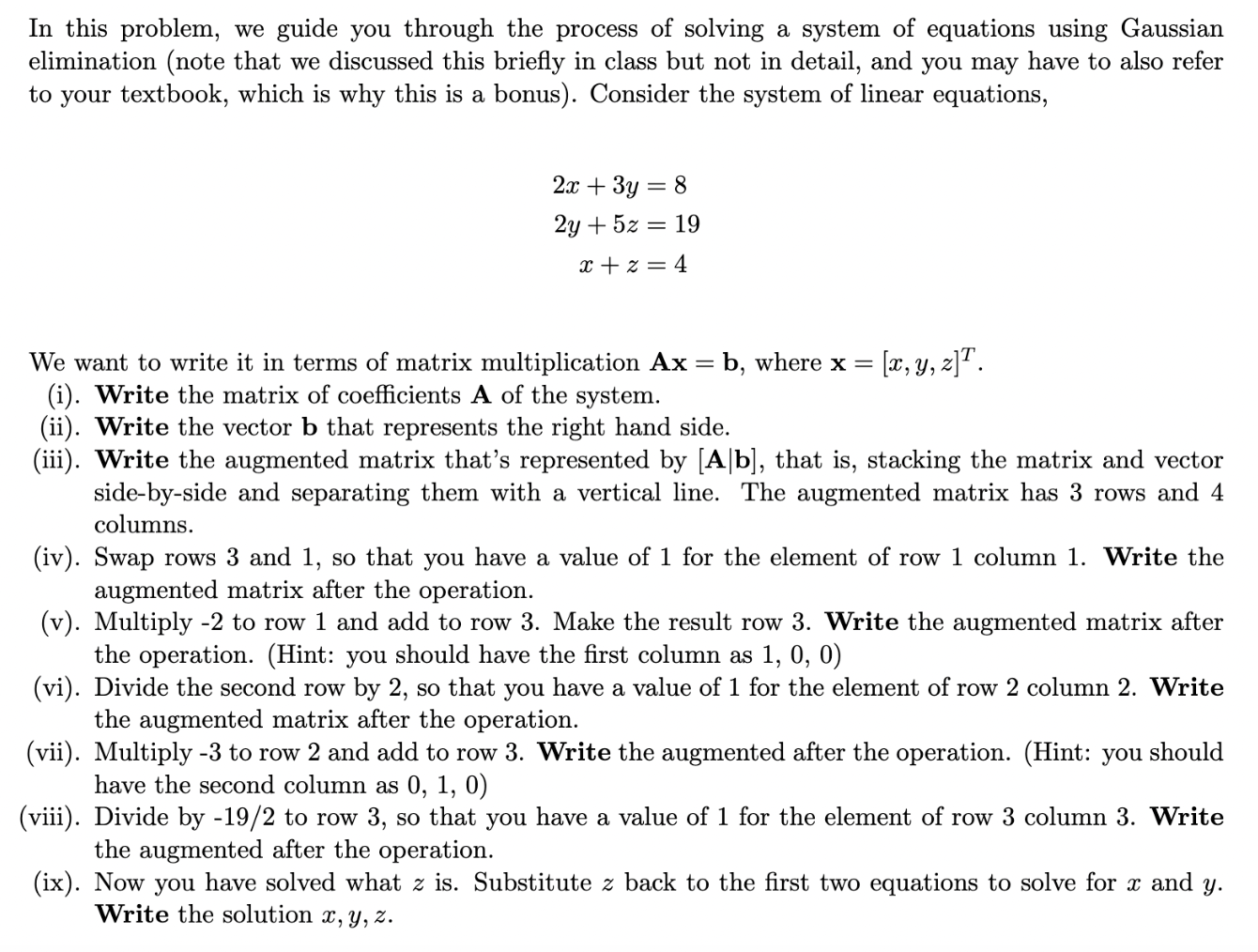 Solved In this problem, we guide you through the process of | Chegg.com