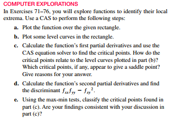 Solved COMPUTER EXPLORATIONS In Exercises 71-76, you will | Chegg.com
