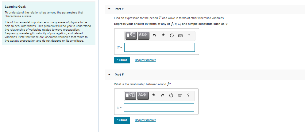 Solved Part A if their waveform repeats every Traveling | Chegg.com