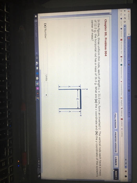 Solved FULL SCREEN | | PRINTER VERSION | | BACK NEXT Chapter | Chegg.com