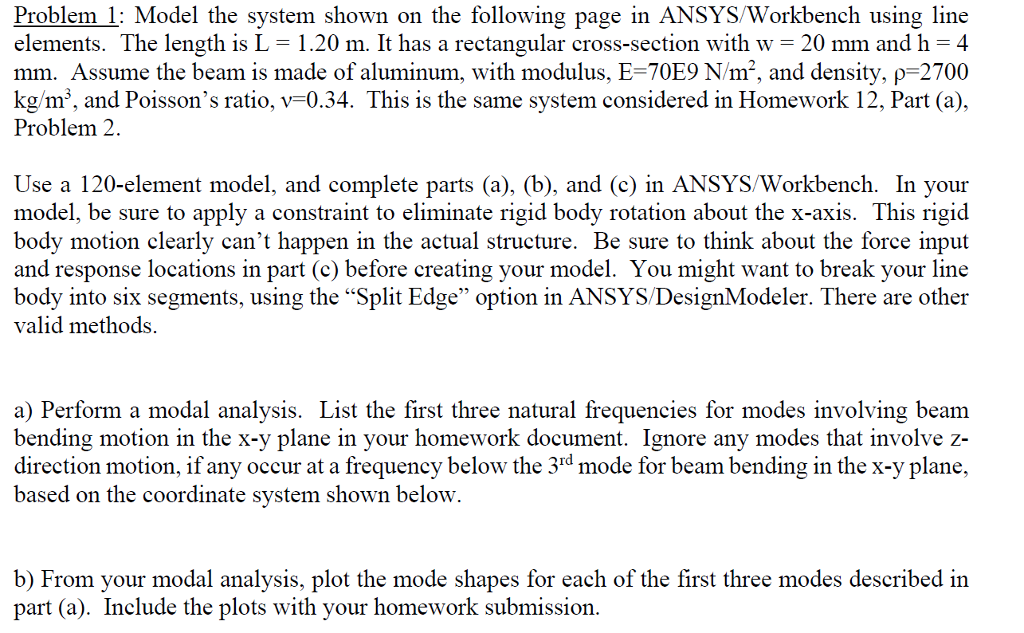 Problem 1: Model the system shown on the following | Chegg.com