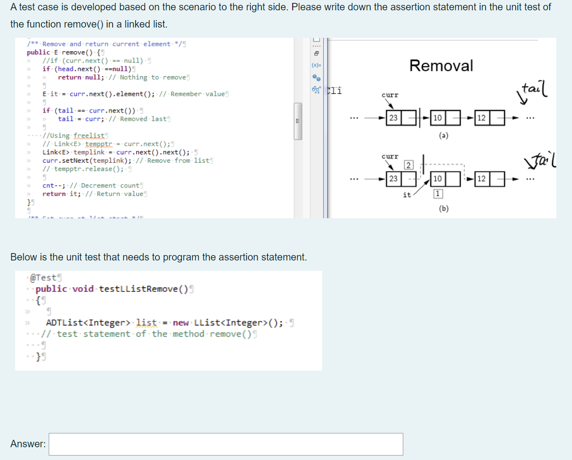 Solved A test case is developed based on the scenario to the | Chegg.com