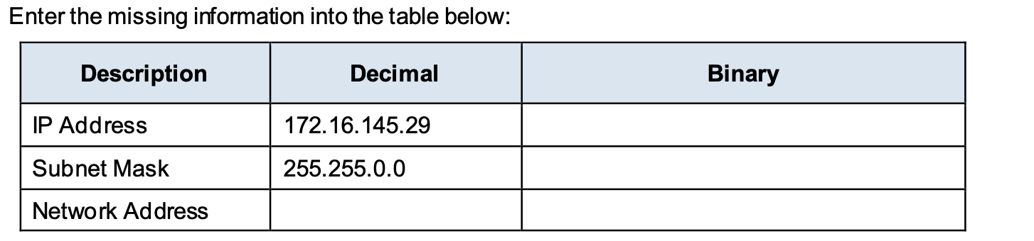 Solved Determine the number of bits to use to calculate | Chegg.com