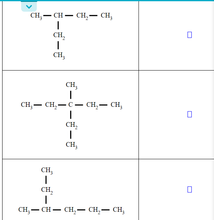 Solved CH; — CH – CH – CH2 CH CH2 – CH2 – C – CH – CH; CH, | Chegg.com
