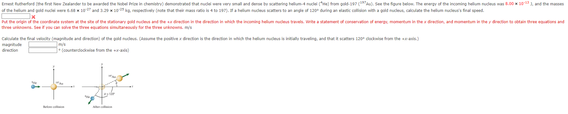 three unknowns. See if you can solve the three | Chegg.com