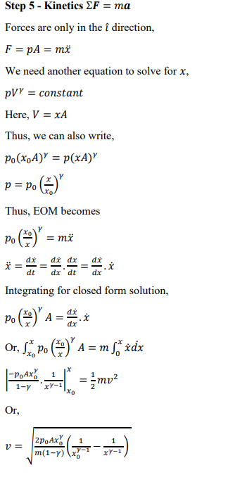 ANSWER ONLY B Problem 6: A gas gun is used to | Chegg.com