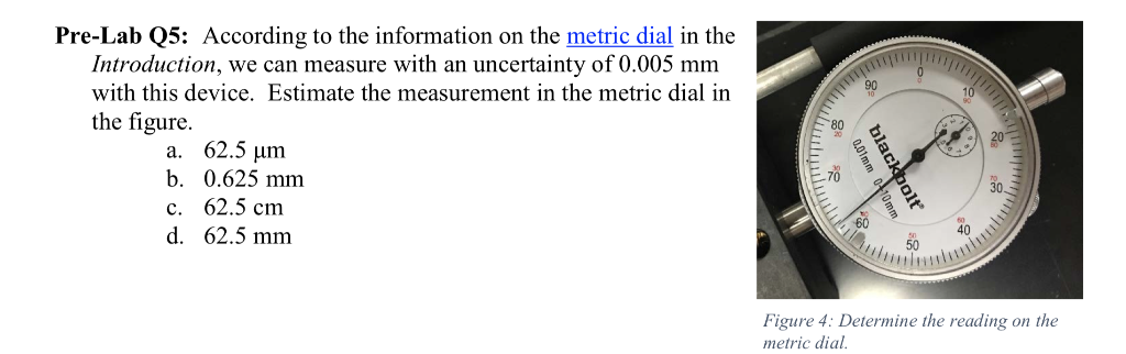 Solved Pre-Lab Q5: According to the information on the | Chegg.com