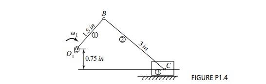 Solved Describe the motion of each link. Show the linkage in | Chegg.com