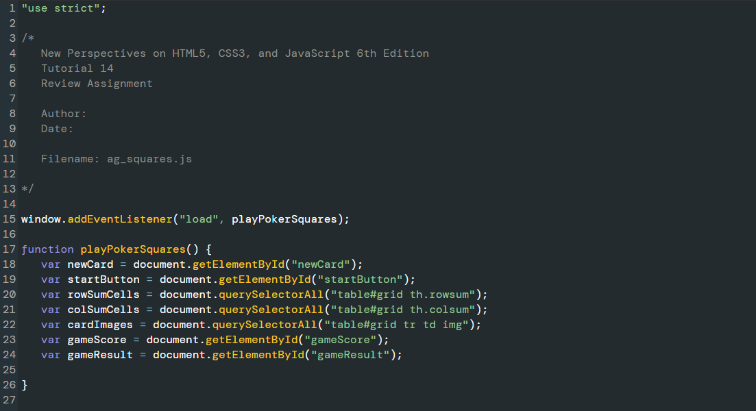 Use your editor to open the ag_squares.html, | Chegg.com