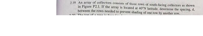 Solved An array of collectors consists of three rows of | Chegg.com