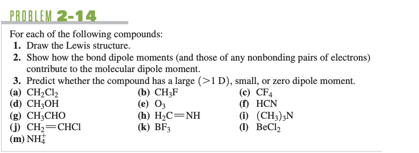 Solved For each of the following compounds: 1. Draw the | Chegg.com