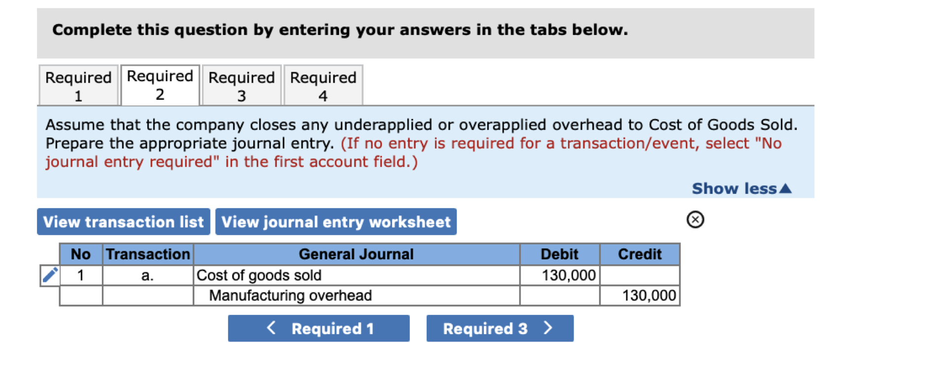 Solved Problem 3−12 (Static) Predetermined Overhead Rate; | Chegg.com