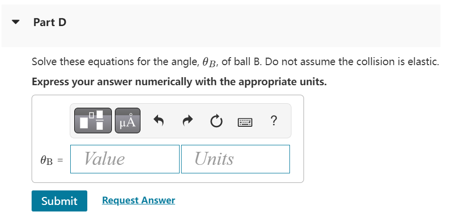Solved Billiard ball A of mass mA=0.100 kg moving with speed | Chegg.com