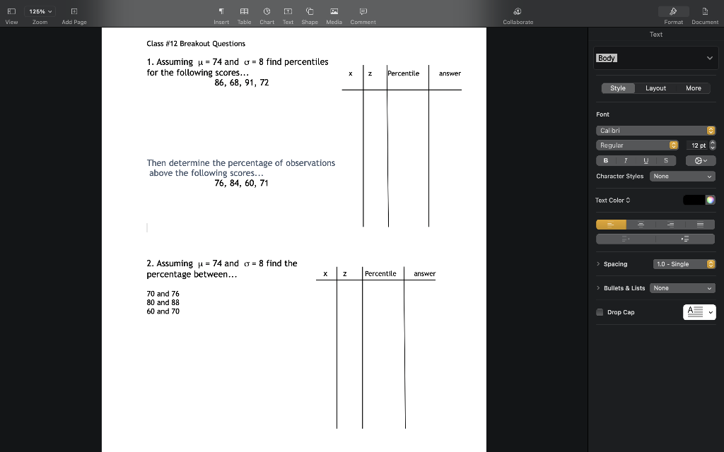 Solved D 125% 1 Insert View Zoom Add Page Table Chart Text | Chegg.com