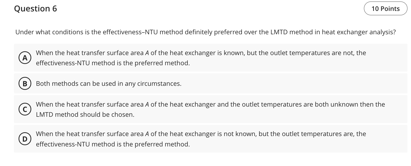 Solved Under what conditions is the effectiveness-NTU method | Chegg.com